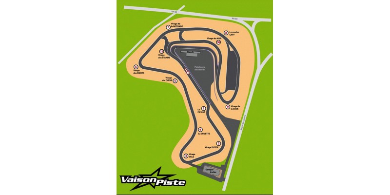 Vaison Piste 5 - 6 - 7 Septembre 2026